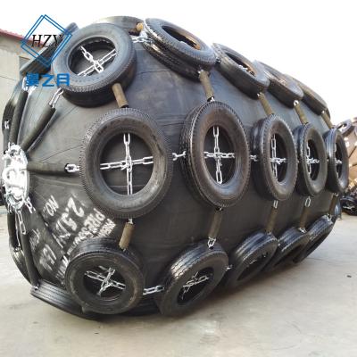 Chain Tyre Net Pneumatic Rubber Fender 2000x3500mm Floating Dock Fenders