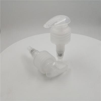 Cina Pompa di plastica trasparente dell'erogatore del sapone liquido, pompa della lozione 28 410 per il condizionatore di capelli in vendita