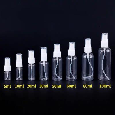 Cina Chiara bottiglia di plastica riutilizzabile della pompa dello spruzzo, bottiglia dello spruzzo della pompa 50ml per l'acqua di Skincare in vendita