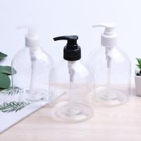 China SGS 500ml Clear Plastic Pump Bottles for sale