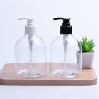 China SGS 500ml Clear Plastic Pump Bottles for sale