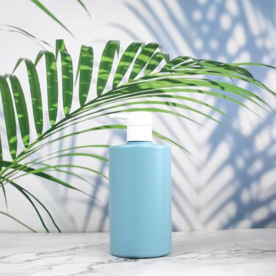 Cina bottiglie di plastica vuote cosmetiche della bottiglia per il latte del corpo del lavaggio della mano della bottiglia dell'HDPE 500ml per sciampo ed il balsamo in vendita
