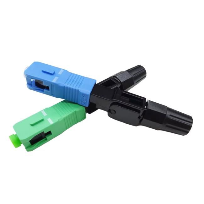 Fast connector optical fiber assembly