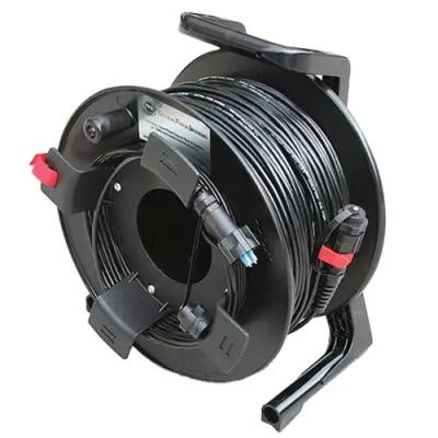 Cina 500m Cable Reel Cart Portable Field Deployable Tactical Fiber Optic Cable Reel in vendita