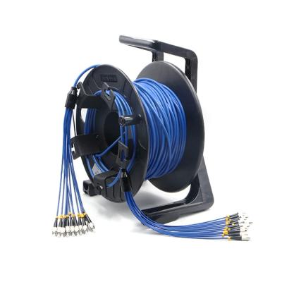 Cina Cable Reel Cart Carro a prova d'acqua connettore di plastica metallo fibra ottica cable Reel in vendita