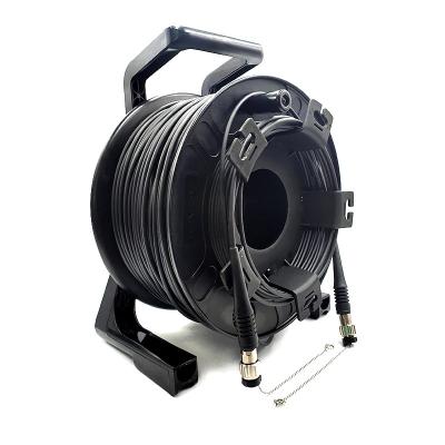 Cina Cable Reel Cart Carro a prova d'acqua connettore di plastica metallo fibra ottica cable Reel in vendita