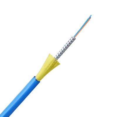 China Flexible Armored Fiber Optic Cable G652D Armoured Network Cable For Optimal Connectivity for sale