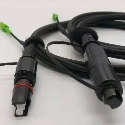 Cina FTTA Cordone di patch in fibra ottica esterna 4x6mm Corning Connector 1m SC APC Patch Cable in vendita