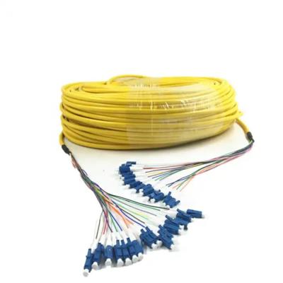Cina Jumper a fibra ottica per interni 12 core 24 core 48 core con connettore LC FC SC ST in vendita