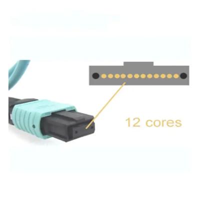 Cina MU MPO E2000 Fibra ottica Jumper Duplex 3.0mm LSZH 50/125 OM3 Fibra ottica Patch Cord in vendita