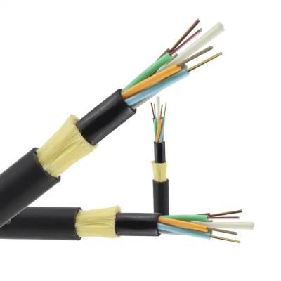 Cina Cavo ad fibra ottica ADSS per aria aperta 1 km Nero G655 G652D G657A1 G657A2 in vendita