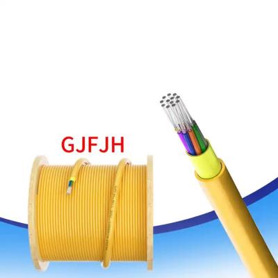 Cina Cable in fibra ottica GJFJH a basso livello di fumo, senza alogeni, a 4-12 nuclei / cavo in fibra ottica blindato GJFJH53 in vendita