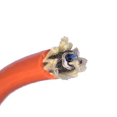Cina 6 8 16 Cavo di comunicazione a fibra ottica a cappotto singolo Cavo coassiale a fibra ibrida in vendita