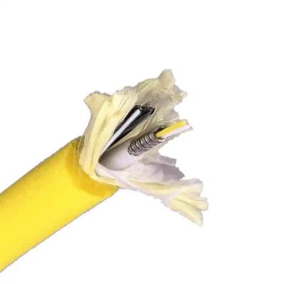 Cina 6 8 16 Cavo di comunicazione a fibra ottica a cappotto singolo Cavo coassiale a fibra ibrida in vendita
