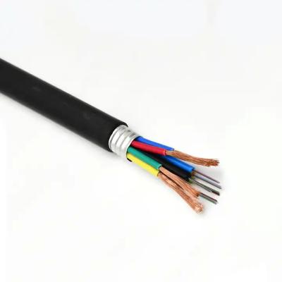 China ISO9001 Hybrid Copper Fiber Cable 24 Core 48 Core 96 Core Composite Fiber Cable for sale
