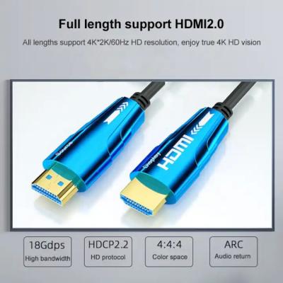 Cina ODM OEM cavo HDMI ad alta velocità 20 HDR ARC 4K cavo HDMI ottico attivo 4K * 2K 60Hz in vendita