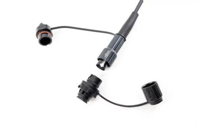 Cina 2m Mini SC Outdoor Fiber Optic Patch Cord Single Mode Simplex SC APC Fiber Cable 5.0mm in vendita