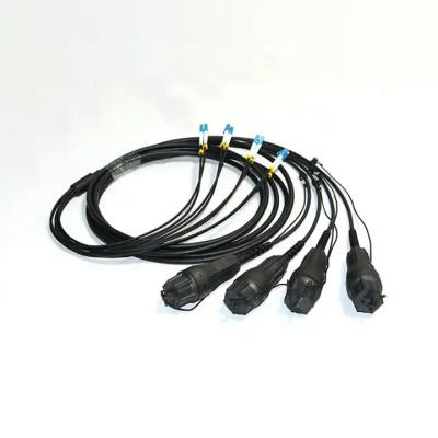 Cina ODM OEM Fibra ottica cavo di rottura 4/6/8 /12 FC LC SC ST/UPC connettore single mode Fibra Jumper in vendita