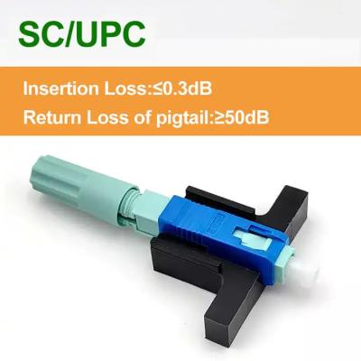 Cina Fibra ottica splice meccanico FTTH Fast Connector per componenti elettronici in vendita