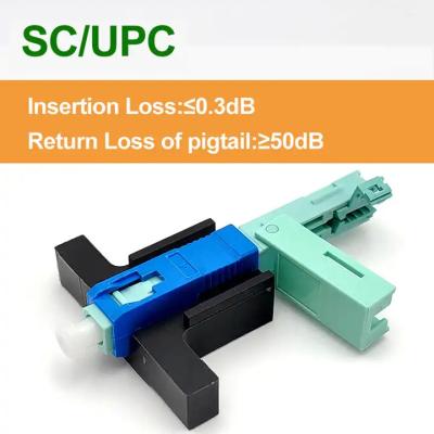 Cina Fibra ottica splice meccanico FTTH Fast Connector per componenti elettronici in vendita