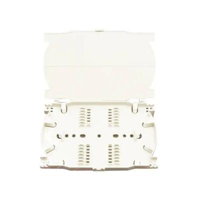 Cina Rack Mounted Sliding Type 1U 24 Port Fiber Patch Panel LC UPC Quad Fully Loaded 96 Core ODF in vendita