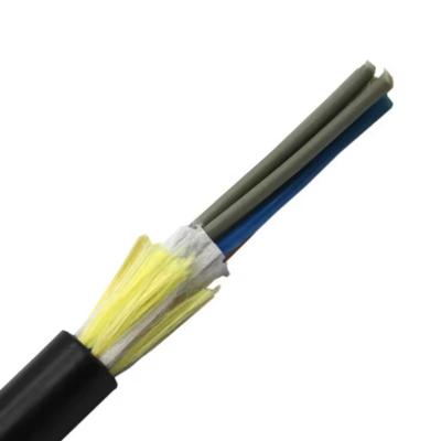 China Aerial ADSS Fiber Optic Cable G652D Double Jacket All Dielectric Self Supporting Cable for sale