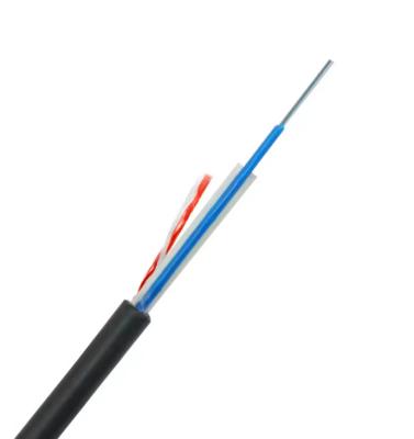 China ASU Mini ADSS Fiber Optic Cable 8 Core-24 Cores 2km Single Mode G652D Aerial Self Support for sale