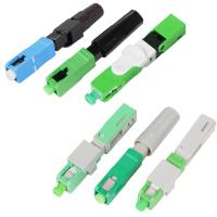 Quality Fast Connector Field Assembly Optical Connector Single Mode Fiber Connector For for sale