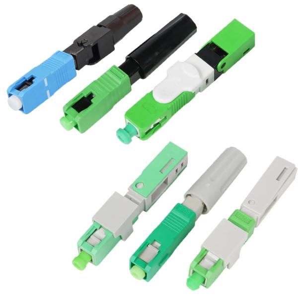 Quality Fast Connector Field Assembly Optical Connector Single Mode Fiber Connector For for sale