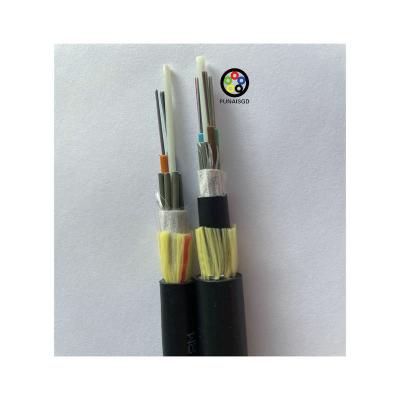 China 12 24 48 96 Core ADSS Fiber Optic Cable Outdoor Overhead Cable 9.0mm for sale