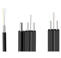 Quality Fig-8 2 Core FTTH Drop Cable Self Supporting Aerial Fiber Drop Cable for sale