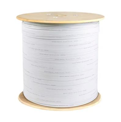 China YOFC FRP G657A FTTH Fiber Optic Drop Cable 4 Core Self Supporting Bow Type for sale