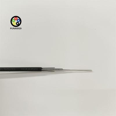 China Outdoor Aerial Central Tube Fiber Optic Cable 2 Core GYXTW Fiber Cable for sale
