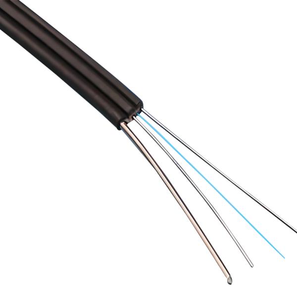 Quality Outdoor Optical Fiber Drop Cable 1 Core 3 Selling GJYXCH LSZH Power G652D G657A1 for sale