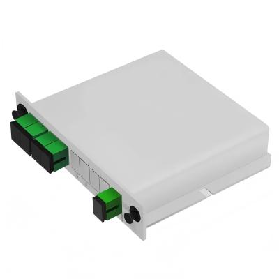 China Optic Fiber PLC Splitter Insert Cassette Type Splitter for sale