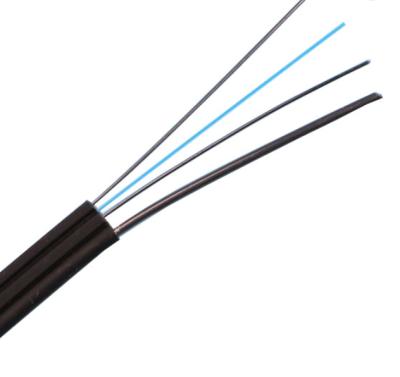 Cina Cavo in fibra ottica FTTH 1 nucleo 5.0mm Doppia guaina 4.6mm 6.0 G657A2 Cavo aereo interno esterno in fibra ottica 1km Prezzo in vendita