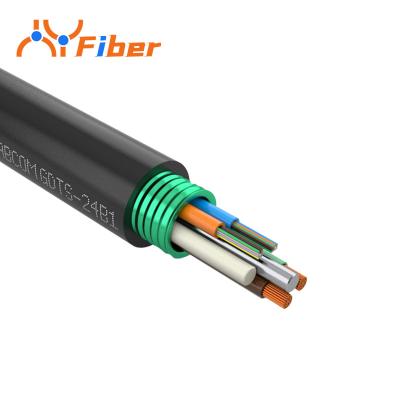 Cina Linea ottica 4 il centro del cavo a fibre ottiche composito standard nazionale dei GDTS del centro 24 del centro 12 del centro 8 in vendita