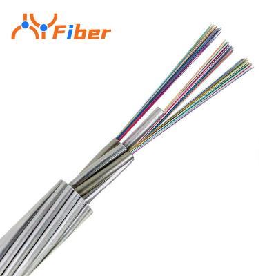 Cina il centro 50 del centro 12 del centro 48 del centro 36 del cavo a fibre ottiche 24 di 24B1 OPGW un potere di 150 sezioni trasversali in vendita