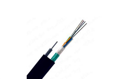 Cina Il cavo a fibre ottiche su ordinazione di rinforzo ha sepolto il cavo ottico GYFTA53 4 della doppia guaina il centro 8 12 in vendita