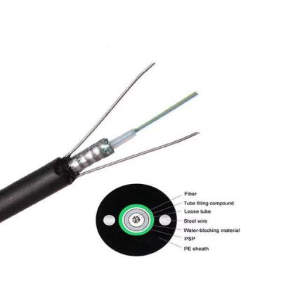 China Solo modo de GYXTW del cable de fribra óptica del haz central de alta velocidad de las telecomunicaciones en venta