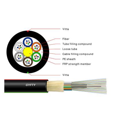 Cina Armatura di alluminio attenuata sciolta del nastro del cavo a fibre ottiche dei 48 centri in vendita