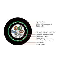 China 96 Strand Amp Fiber Optic Cable Access Network Large Span Lengths for sale