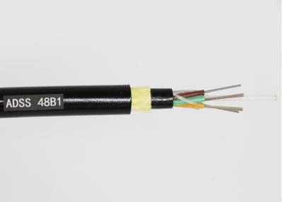 Cina Polietilene UV nero corazzato del filo di acciaio del dielettrico del cavo a fibre ottiche dei 6 centri in vendita