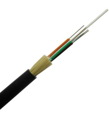 Cina Rivestimento flessibile di diametro basso del PE del PVC del cavo a fibre ottiche di 144 fili in vendita