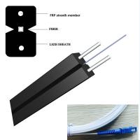 China Layer Stranding Flame Retardant Cable 8 Core Single Mode Fiber Optic Cable for sale