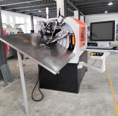 China 0.3 - 2.5mm Wire Forming Multifunction CNC Spring Making Machine Servo for sale