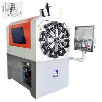 China Automatic Spring Making Machine , CNC Cam Wire Forming Machine With Wire Rotary for sale