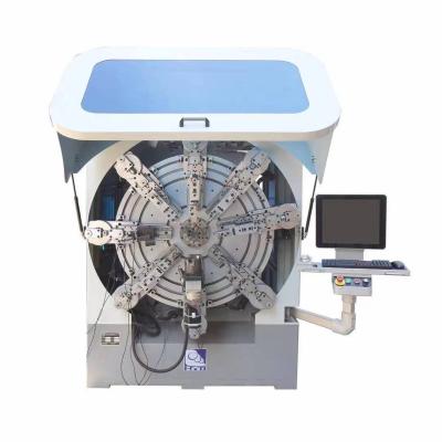 China Automatic Multi-Function 12 Axes Computer Spring Coiling Machine for 1-4mm & 2-6mm Wire with 100m/min Speed and 380V Power for sale