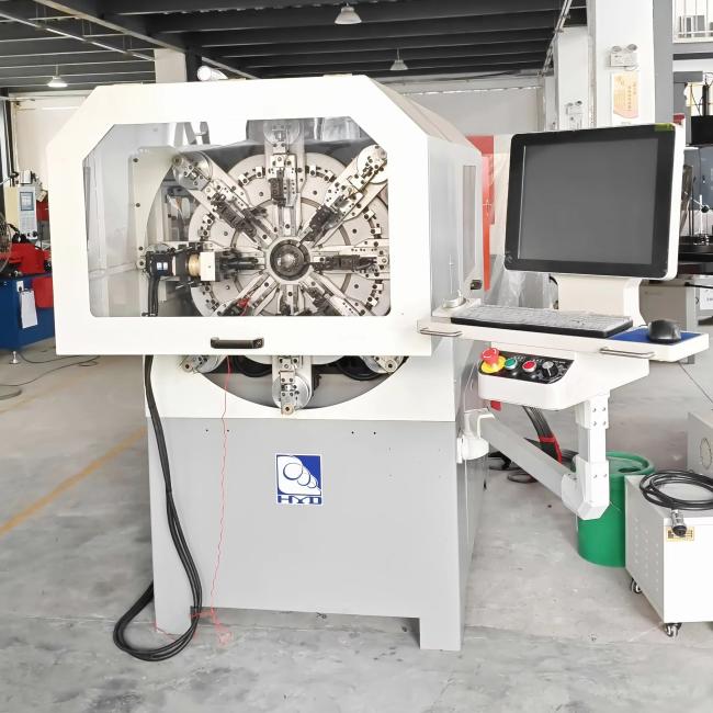 CNC Spring Machine production view