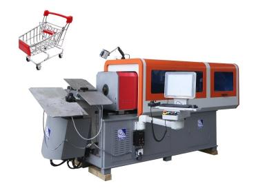 China Automatic 3D Wire Bending Machine with 10 Axes Servo Motors and 12kw Power for High Precision Bending for sale